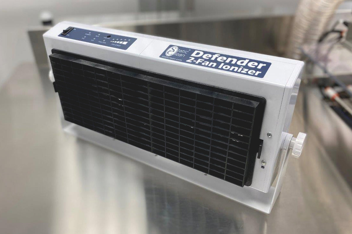 D2I Defender 2-Fan Ionizer – R&D Shop by West-Tech Materials